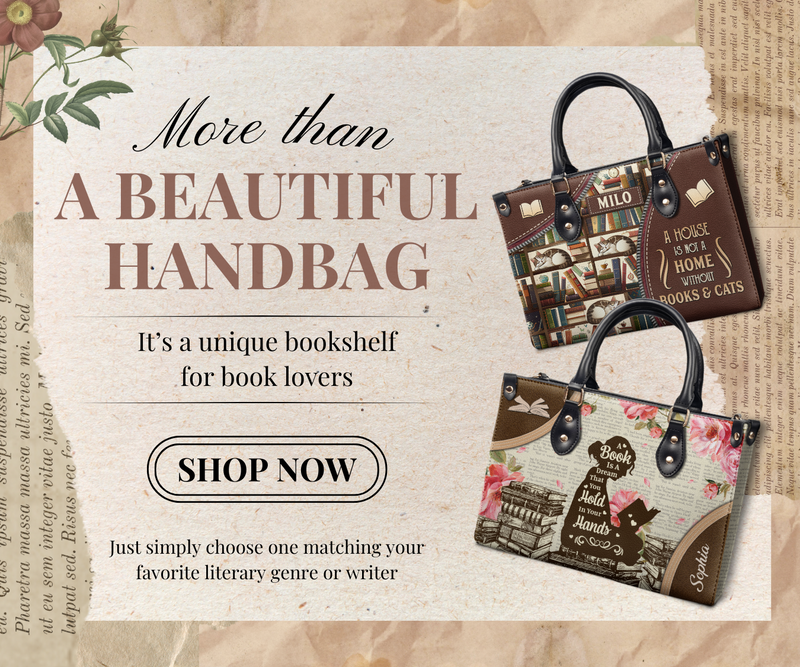 TheNoteBags - Personalized Leather Handbags For Bookworms