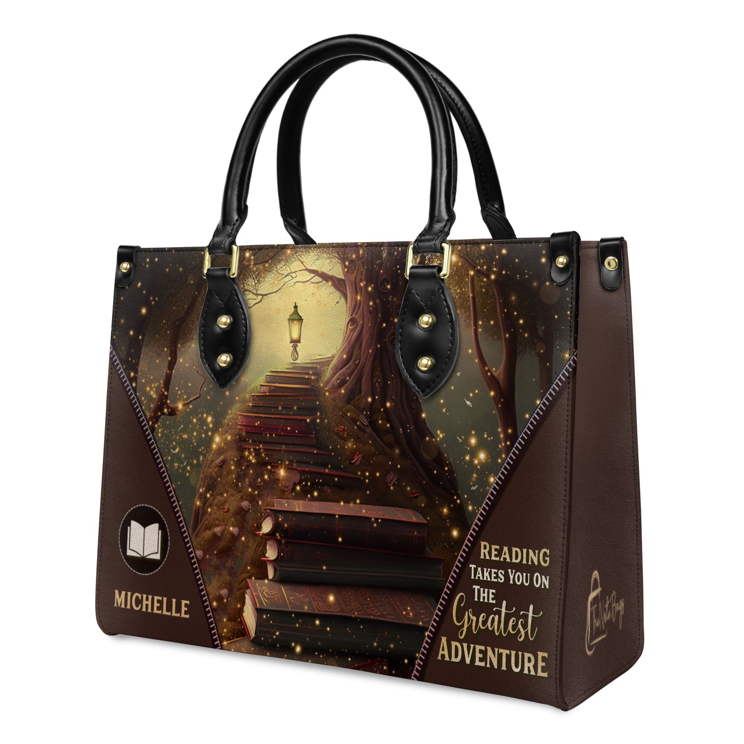 Reading Takes You On The Greatest Adventure HHAY1802003A Leather Bag ...