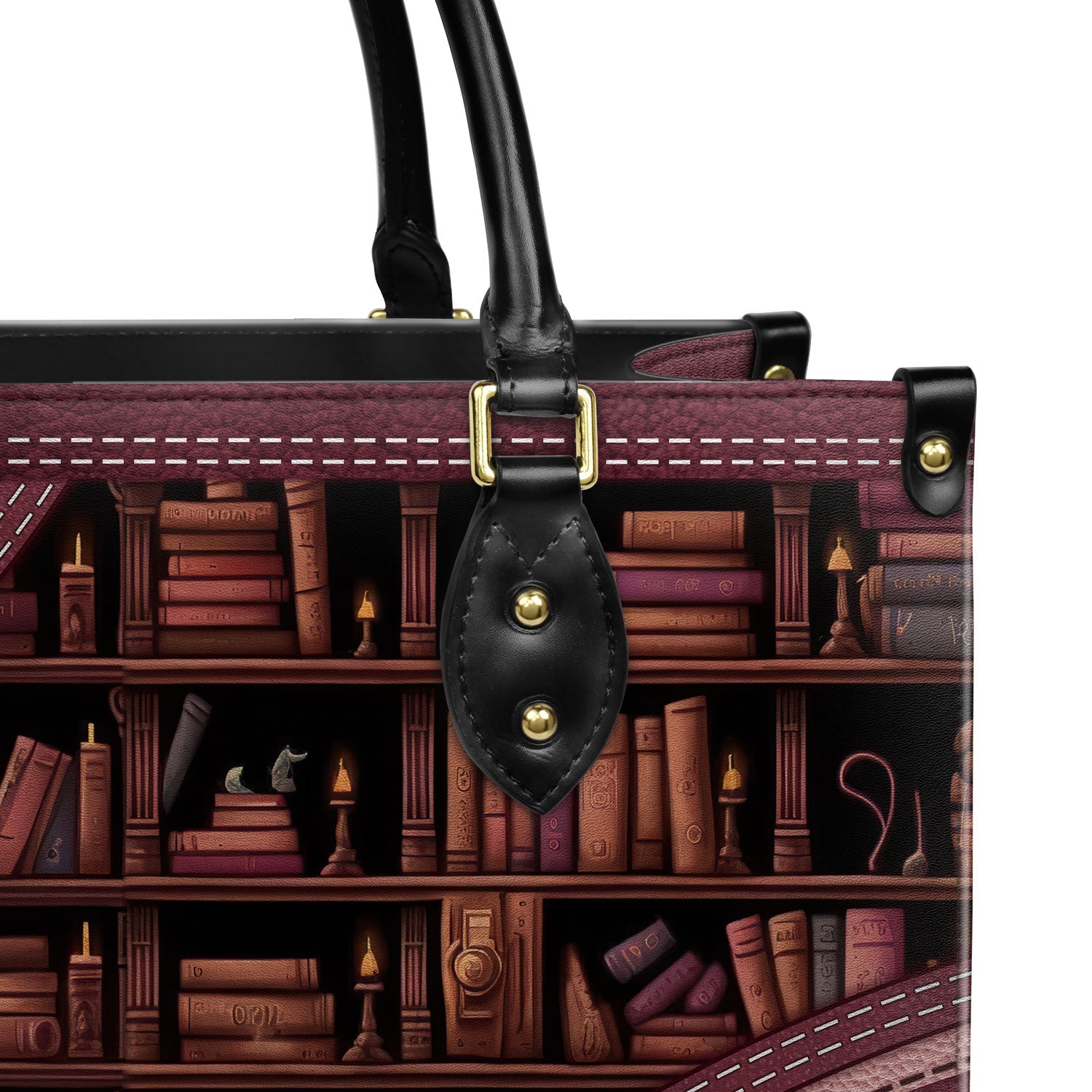 Just A Girl Who Loves Books HHAY1702003A Leather Bag - The Note Bags